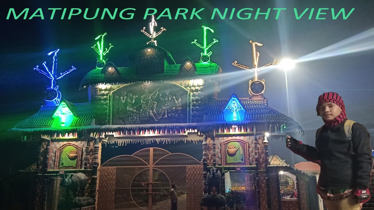 Matipung park night view - YouTube