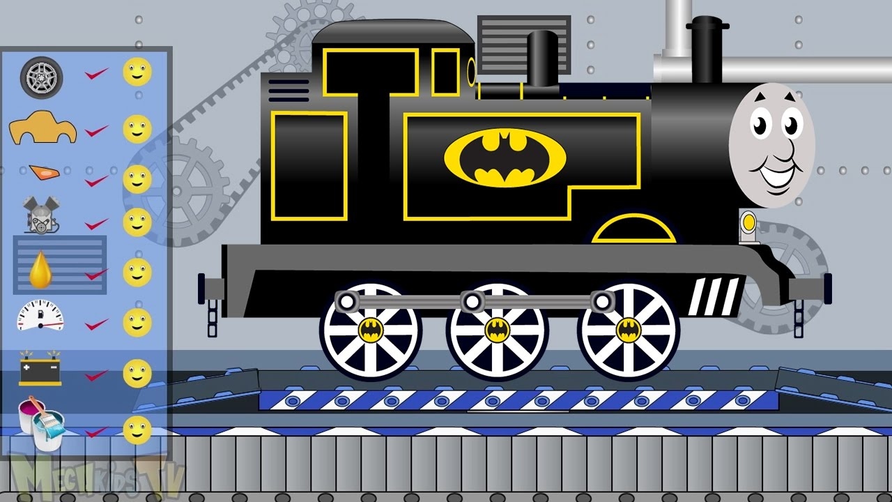 Batman Train - Toys Factory - Video For Kids - YouTube
