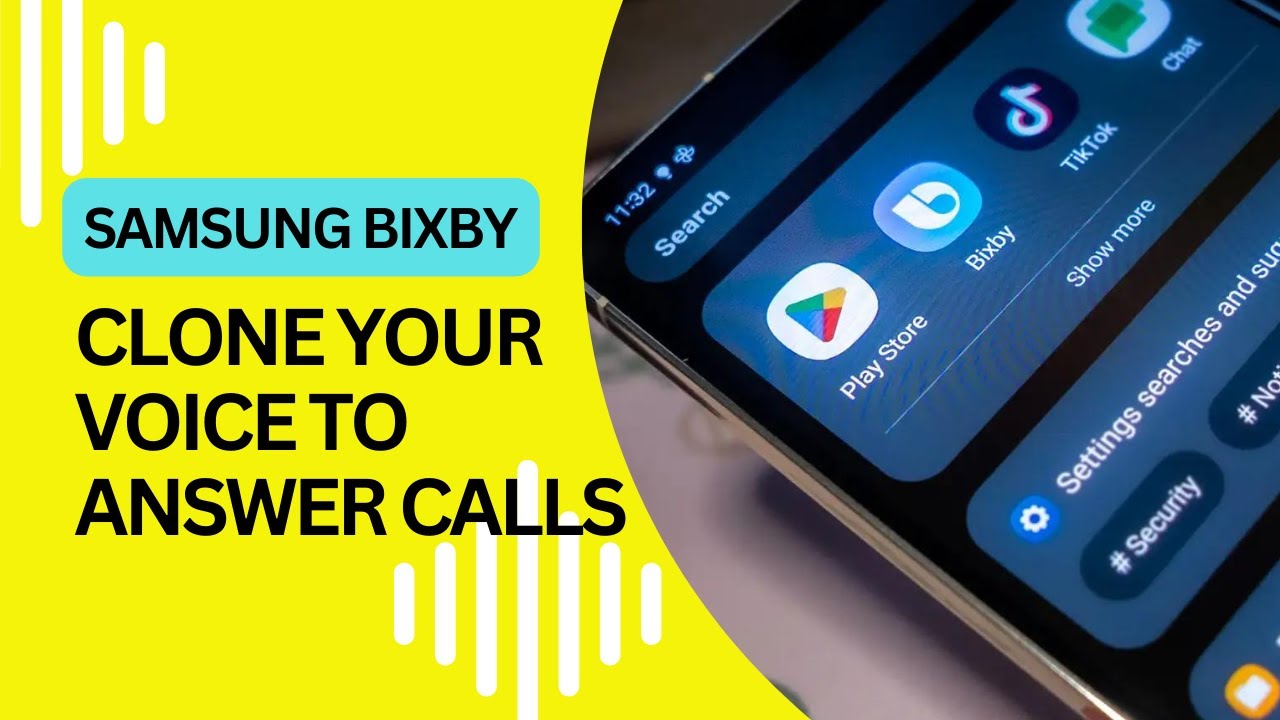 Bixby Samsung Text Call Update Voice Clone ai - YouTube