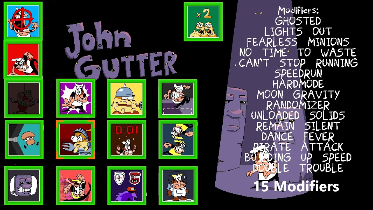 John Gutter but too many modifiers - YouTube