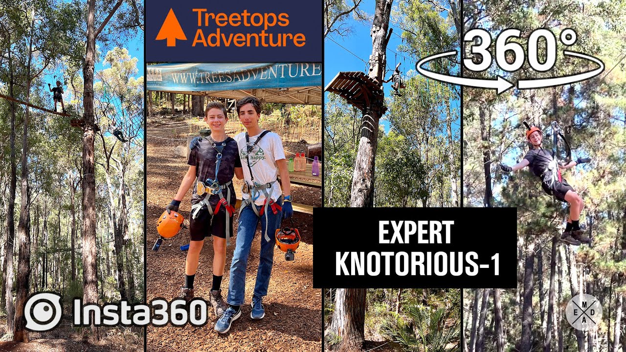 360° of Best Tree Ropes & Ziplining @ Treetops Adventure Dwellingup ...
