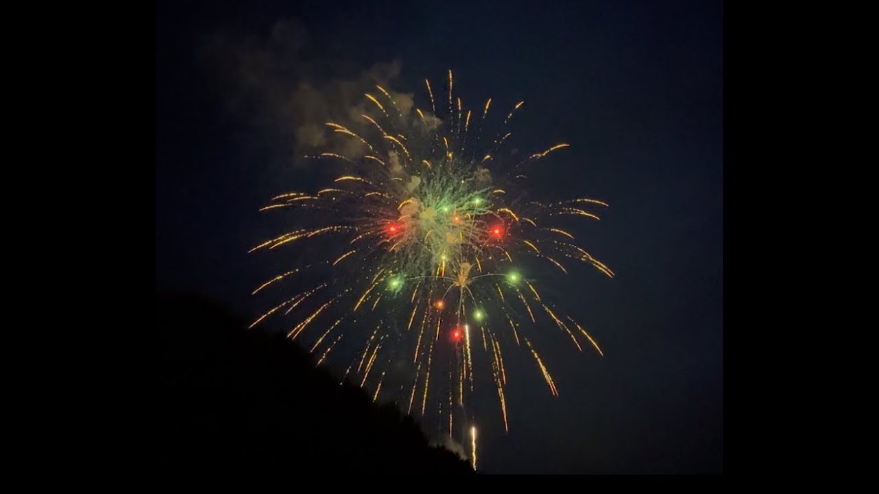 Fireworks over the Star Barn - YouTube