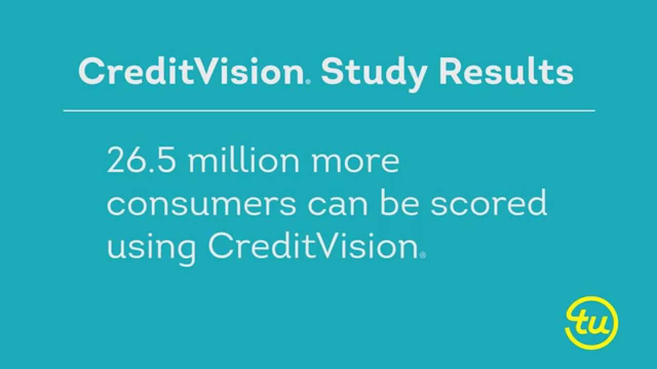 TransUnion CreditVision Study - YouTube
