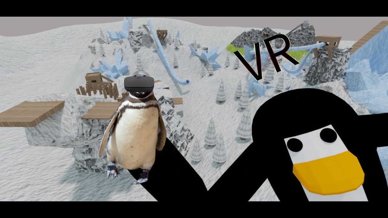 Penguin Paradise VR! - YouTube