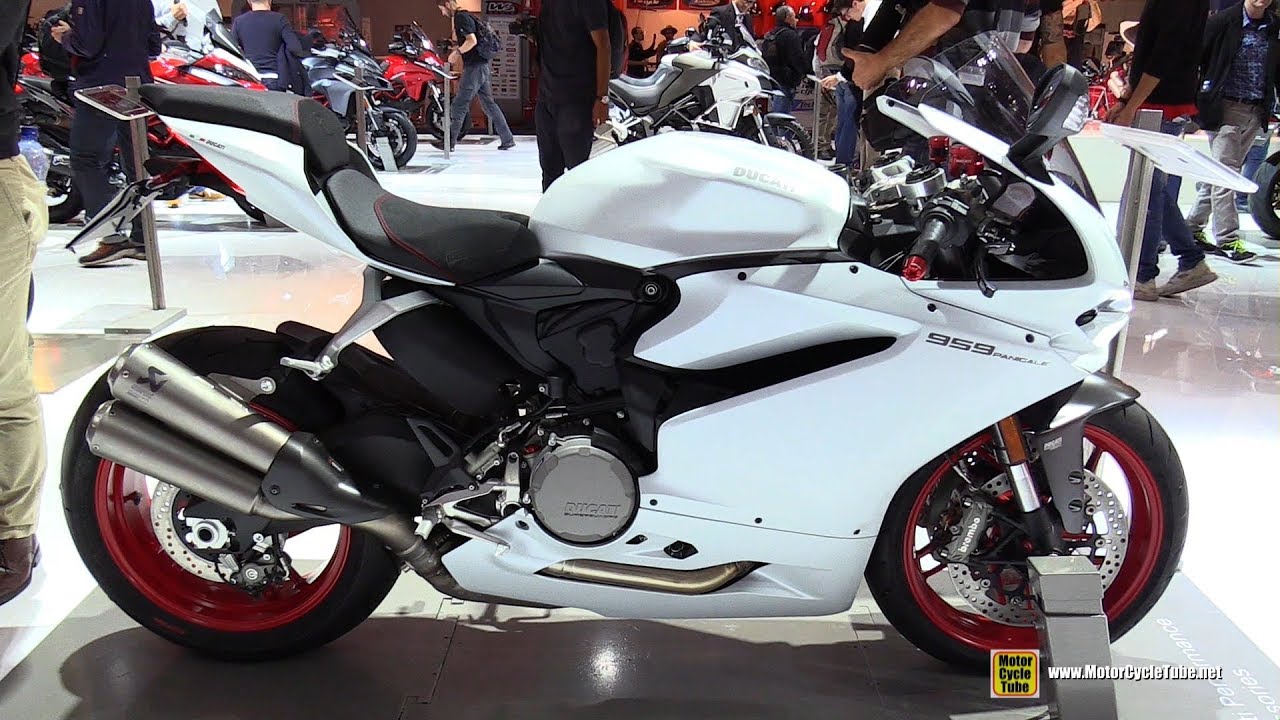 2017 Ducati 959 Panigale - Walkaround - 2016 EICMA Milan - YouTube
