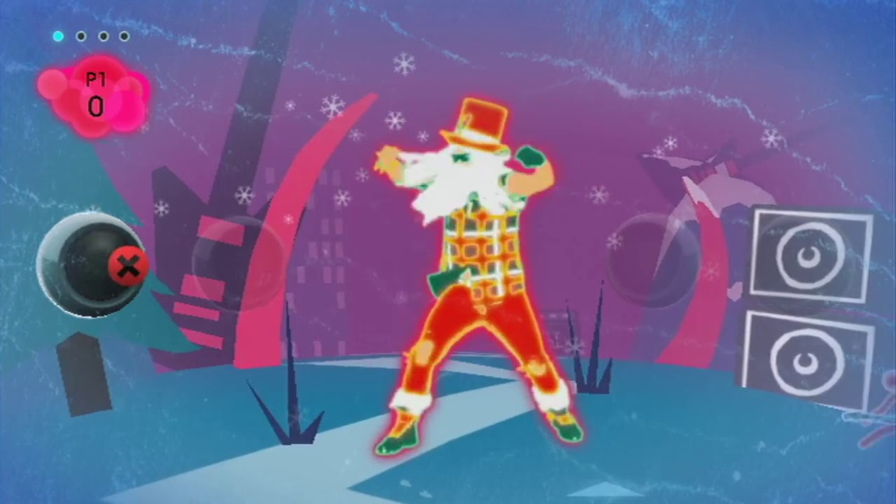 Just Dance 2 Crazy Holidays Santa Clones - YouTube