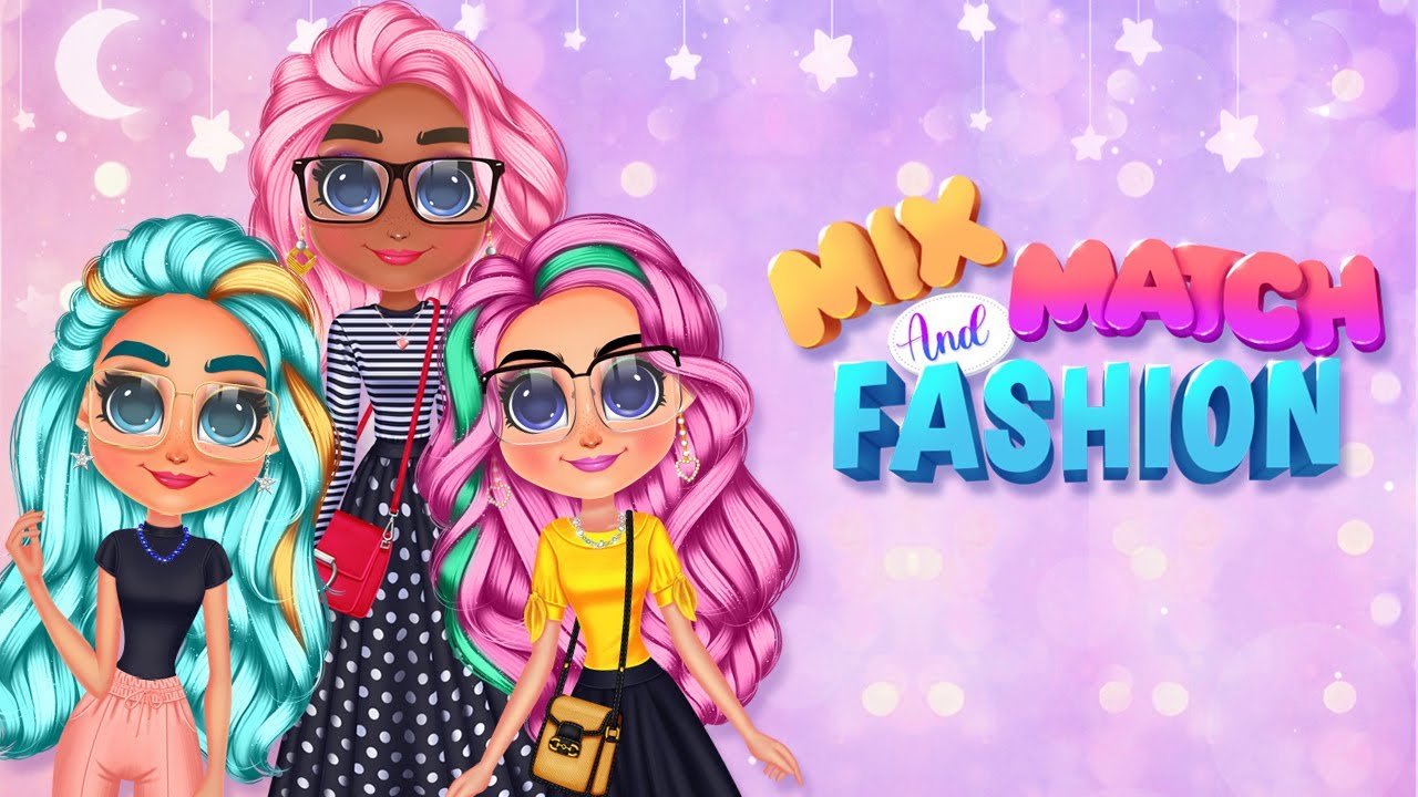 Mix And Match Fashion - Fashion Dress Up Games - YouTube
