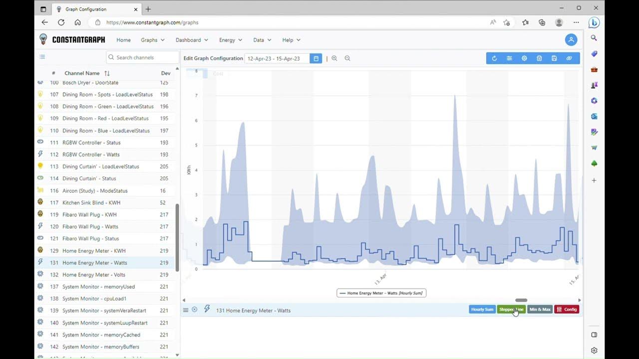 How to Graph SmartThings data using ConstantGraph - YouTube