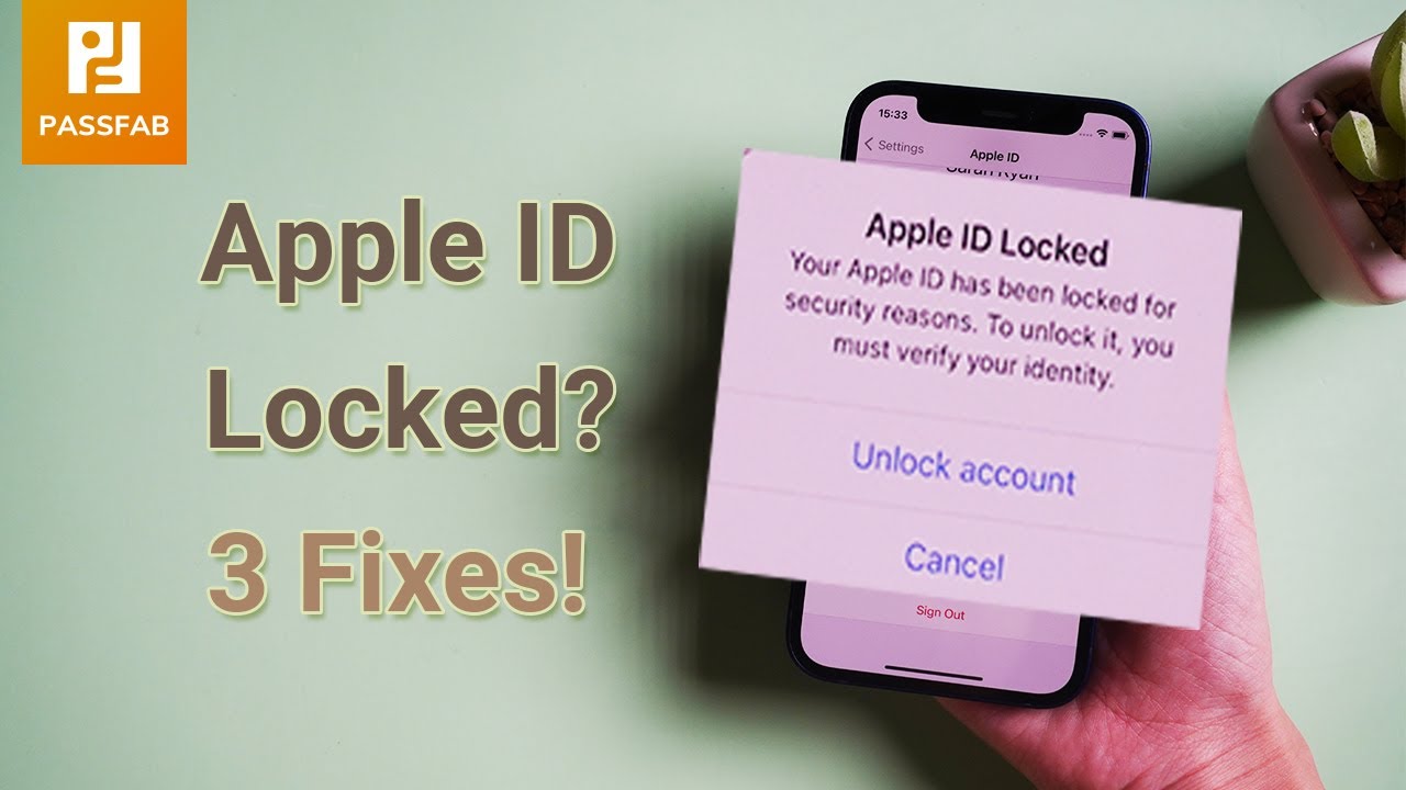 Apple ID Locked? Your Apple ID Has Been Locked for Security Reasons ...