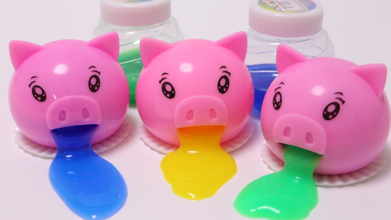 Weird Piggy Slime - YouTube