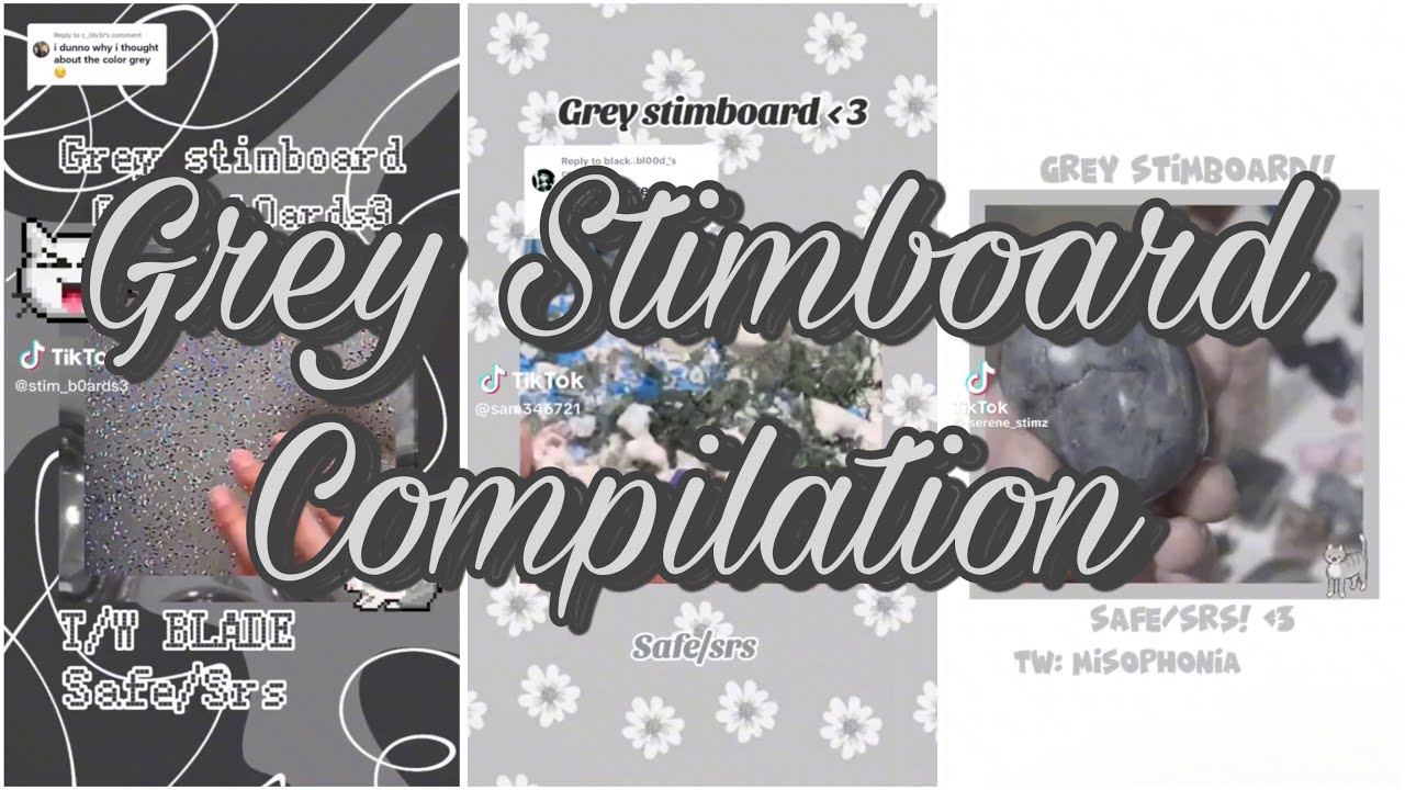 || Grey Stimboard Compilation || (Request by @ivoryspookie) - YouTube