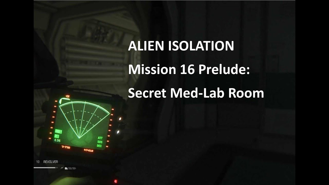 Alien Isolation Mission 16 Prelude Secret Med Lab Room - YouTube