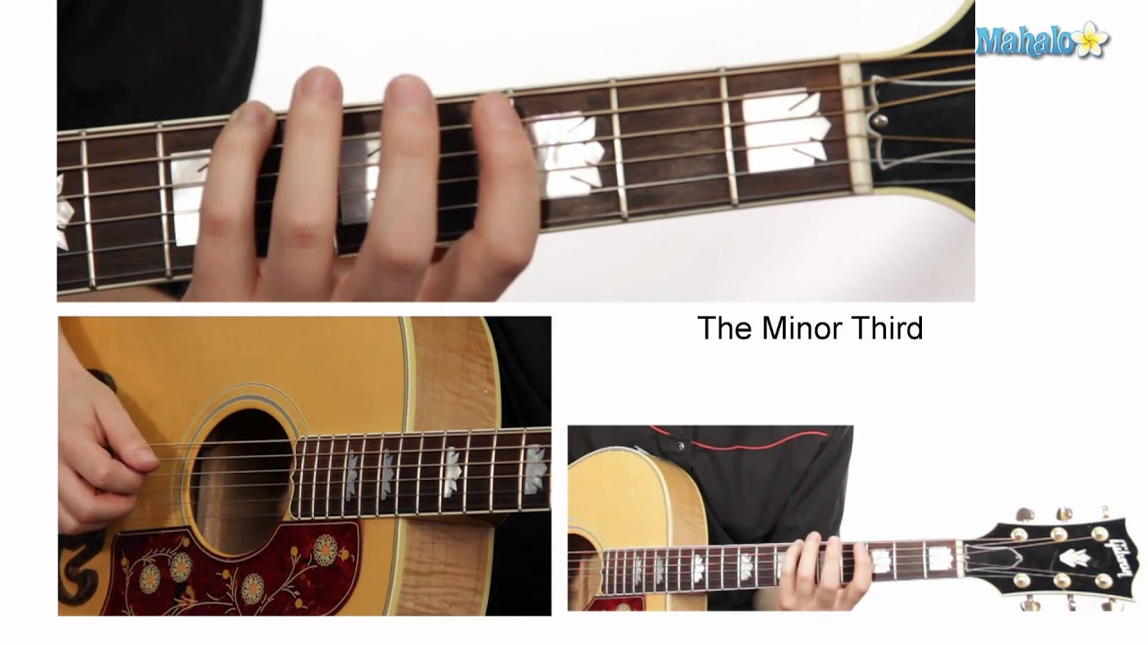 How to Play The Minor Third on Guitar - YouTube