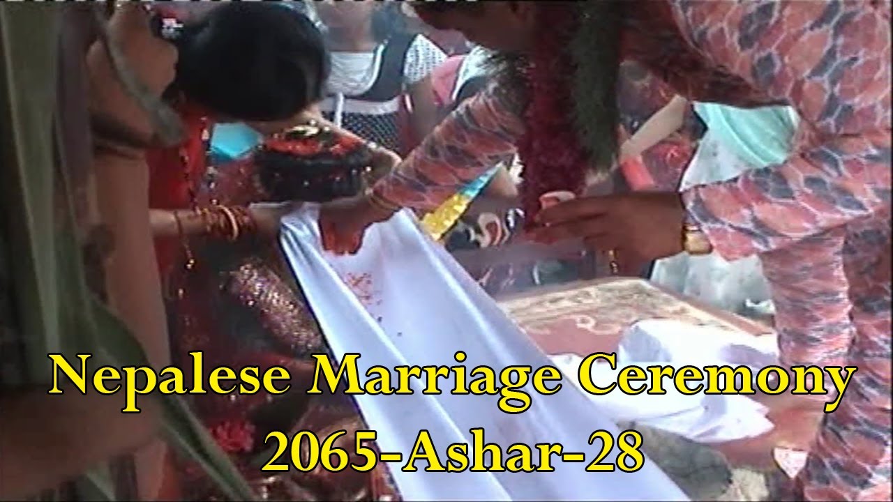 Nepalese Marriage || Hari Chhetri Weds Anita Mahat || 2065 Ashar 28 ...