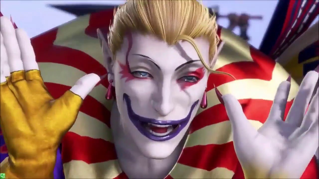 Dissidia Final Fantasy NT Kefka Palazzo Exclusive Gameplay! (PS4 Pro ...