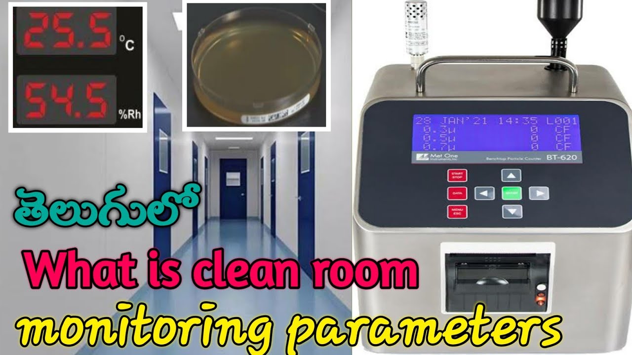 What is cleanroom daily/monthly/year ly monitoring parameters and it's ...