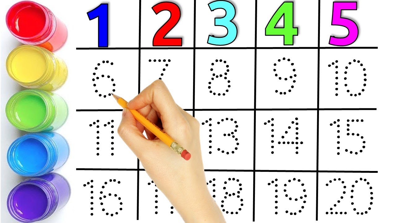 One two three, 1 to 100 counting, ABC, ABCD, 123, 123 Numbers, learn to ...