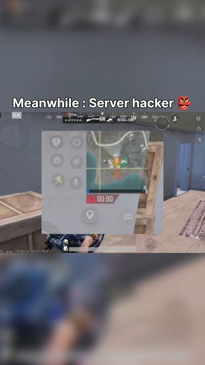 Server Hacker in lobby ⚡😳 #shorts #bgmi #bgmihighlights #hacker #rankpush #conqueror #bgmishorts ...