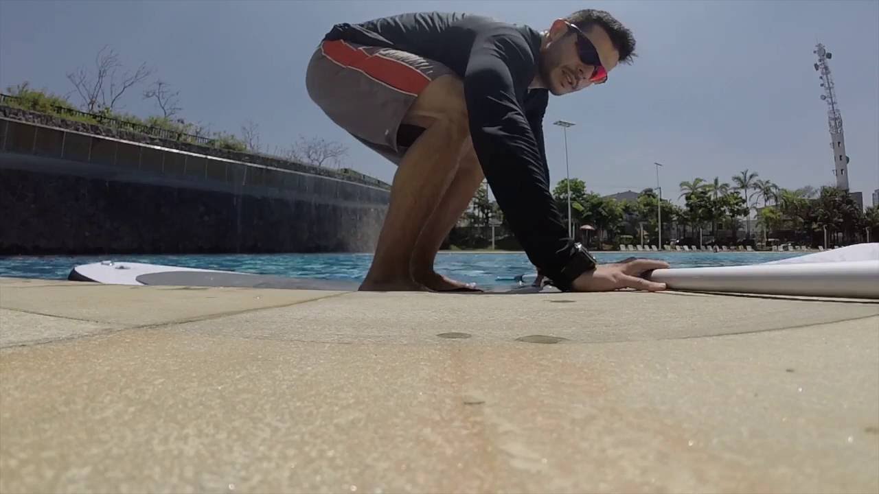 VEV 24 -APRENDENDO NA PRANCHA DE STAND UP PADDLE - YouTube