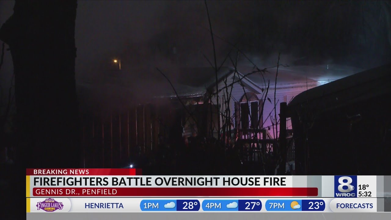 MCSO shuts down Gennis Drive due to fire - YouTube