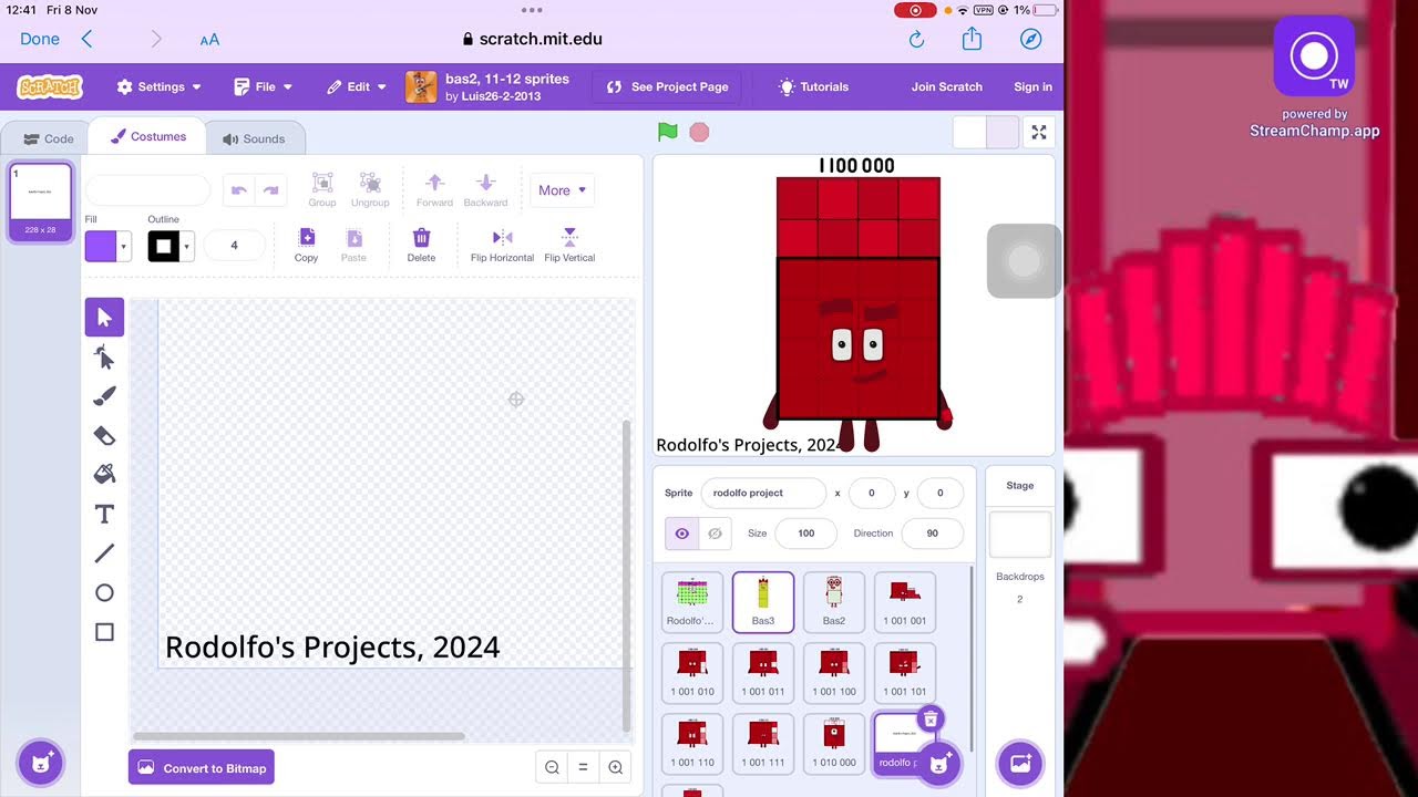 Making Numberblocks vectors - YouTube