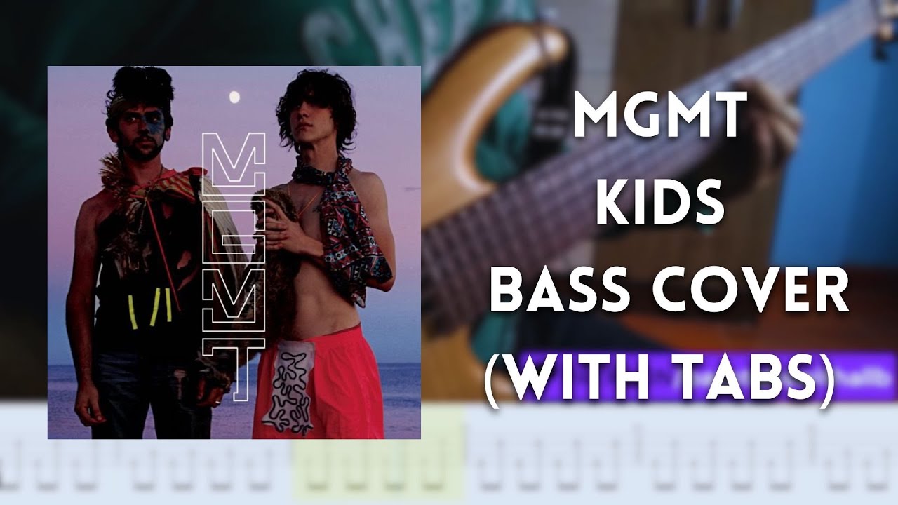 MGMT - Kids bass cover (with tabs) - YouTube