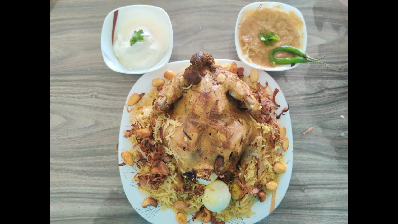 Eid Special Chicken Mandi/Easy Mandi /Without Oven Arabic Mandi Rice ...
