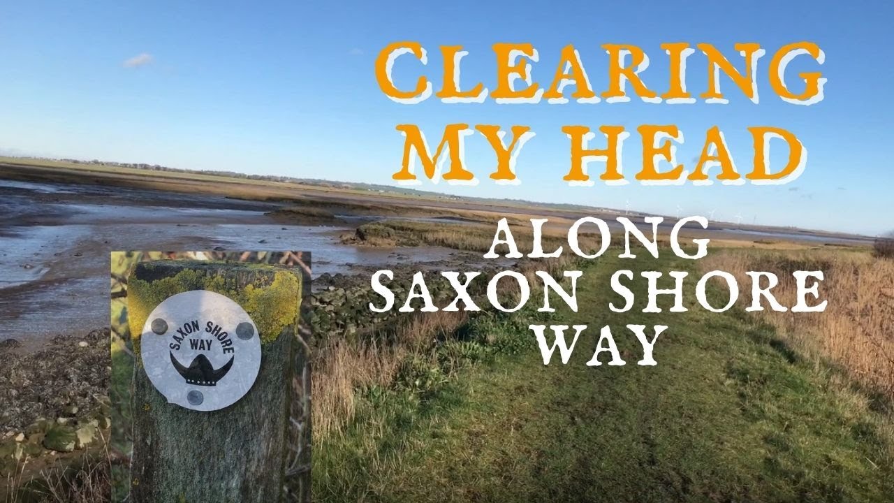Walking along the Saxon Shore Way by Milton Creek | Kent - YouTube