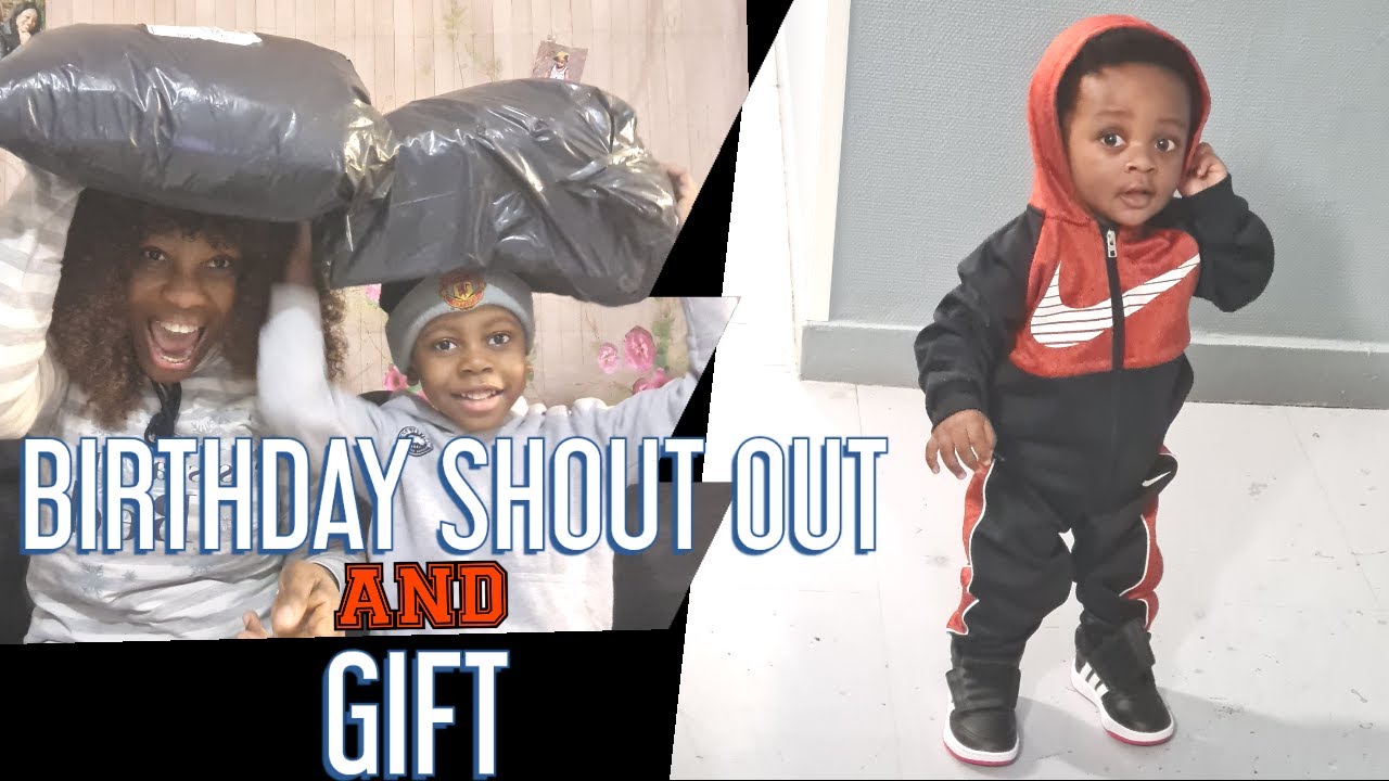 Birthday Shout Out And Gift To My Lovely Baby - YouTube