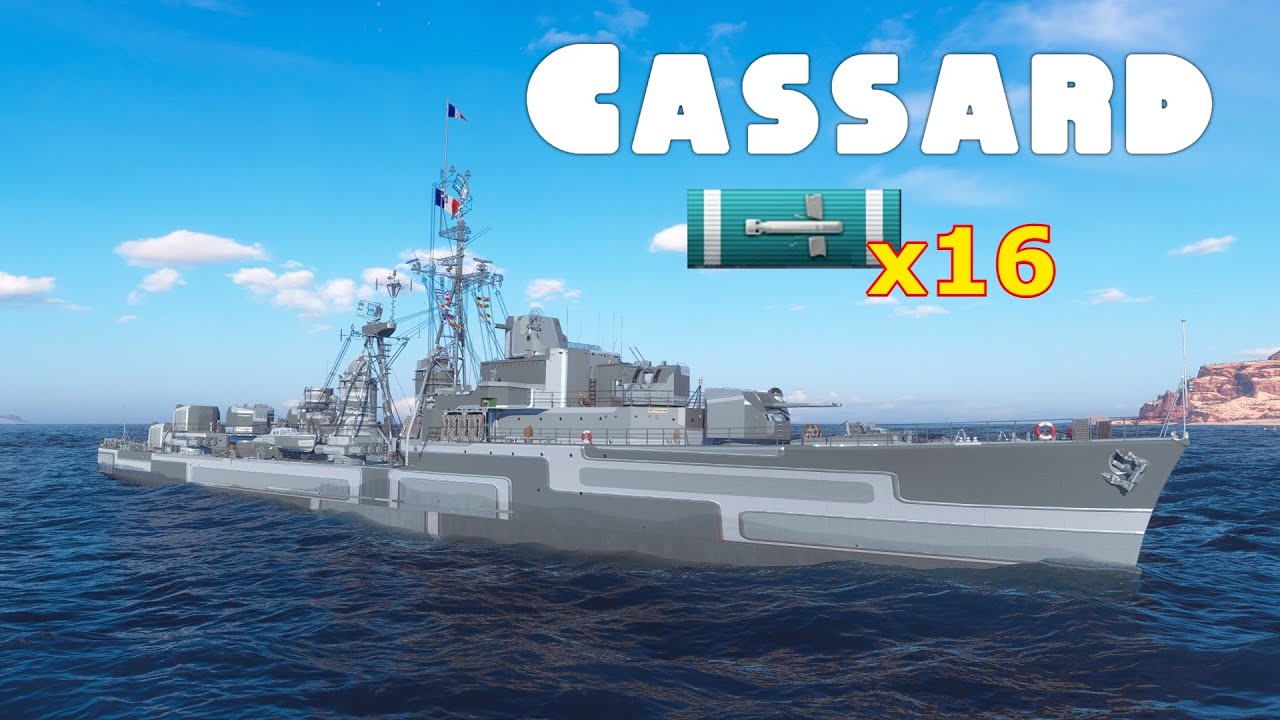 World of WarShips Cassard - 4 Kills 265K Damage - YouTube