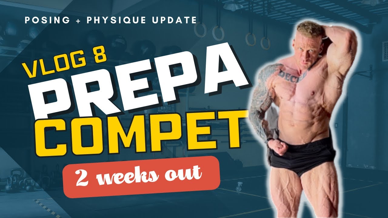 VLOG PRÉPARATION COMPÉTITION BODYBUILDING - SEMAINE 2 - MES SUPPLÉMENTS ...