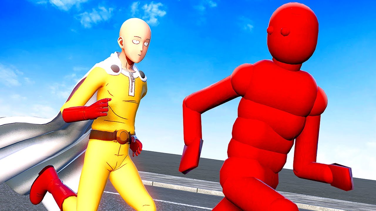 One Punch Man DESTROYS Dynamic Ragdolls - Overgrowth Mods Gameplay ...