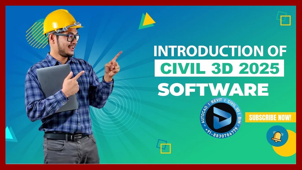 Introduction Of Autodesk Civil 3D 2025 || Dynamic Design Creations ...