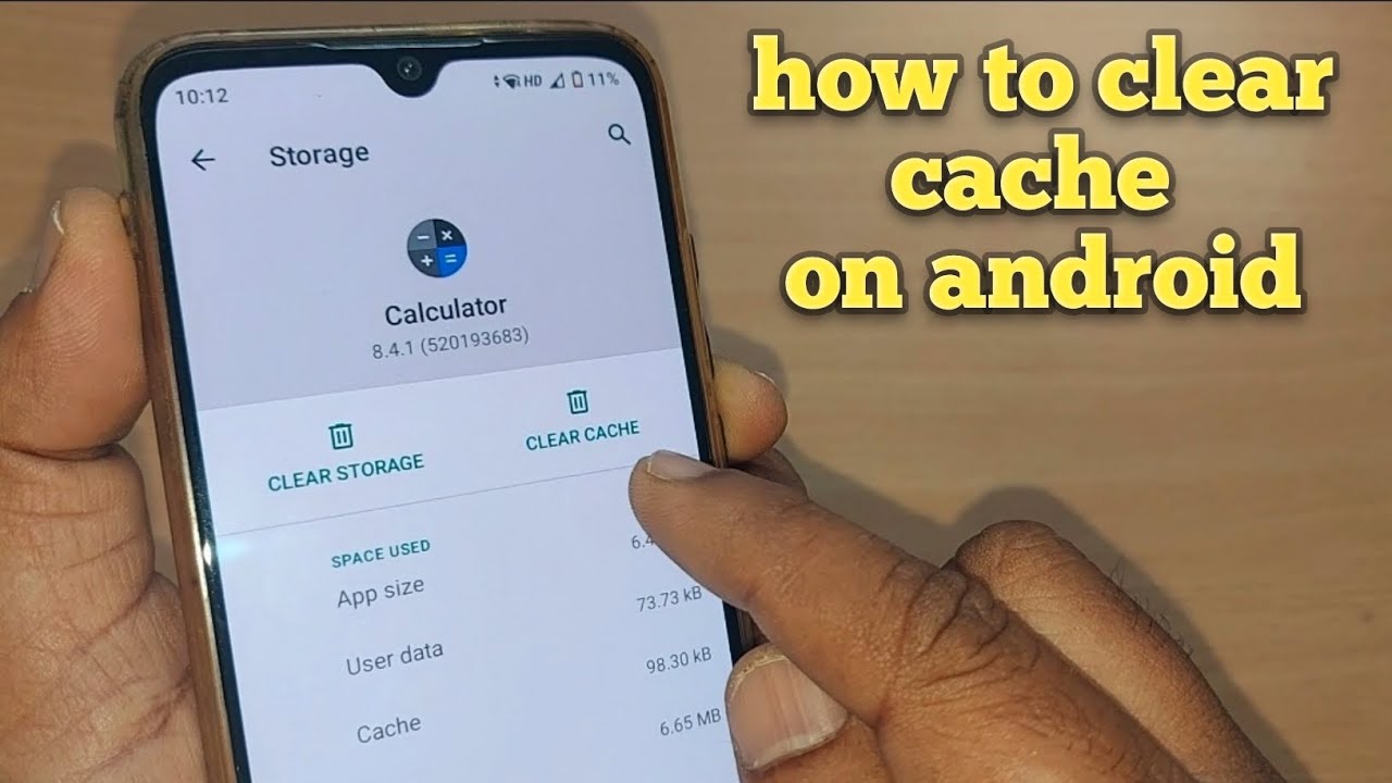How To Clear Cache On Android - YouTube