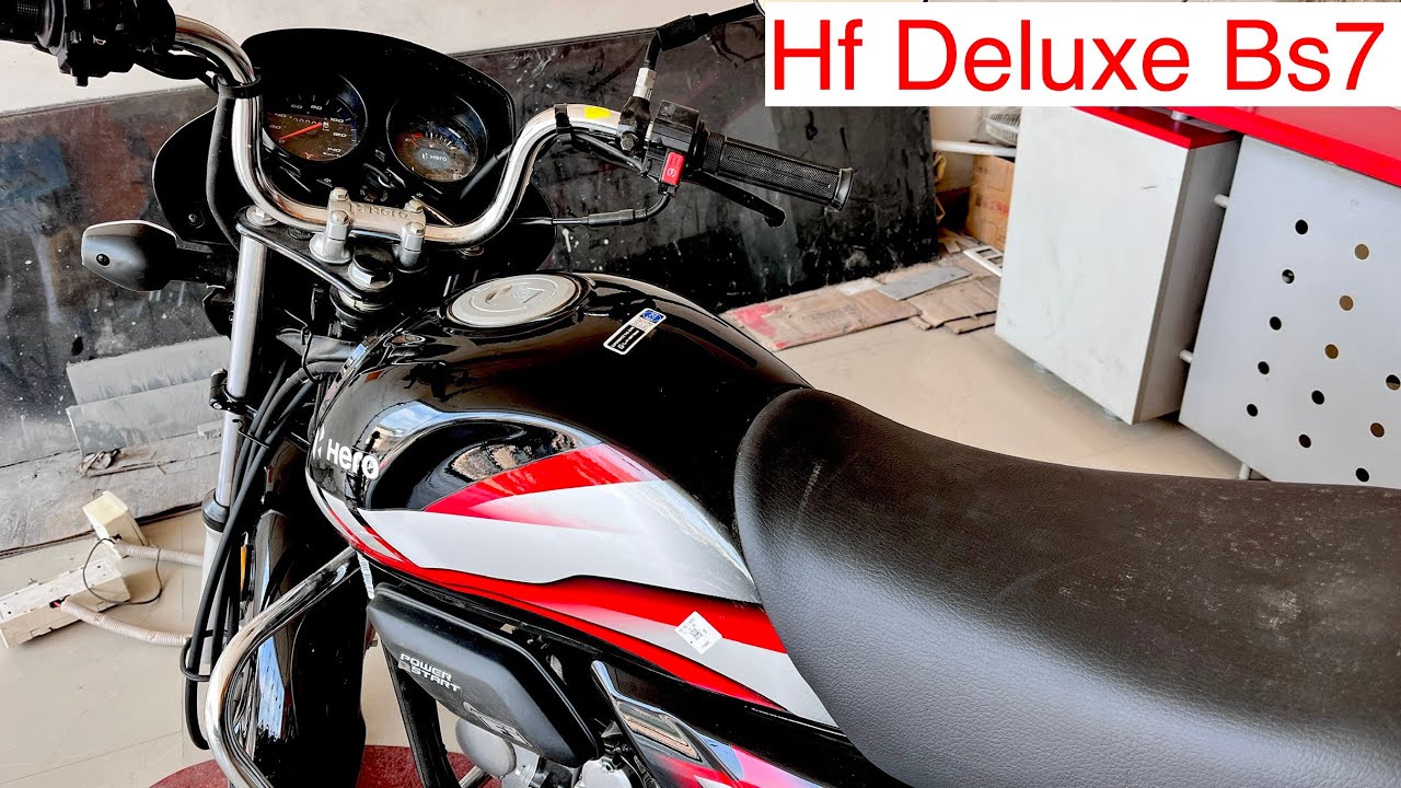 New Hero Hf Deluxe Bs7 Bike Hf deluxe 2023 model hf deluxe new model hf ...