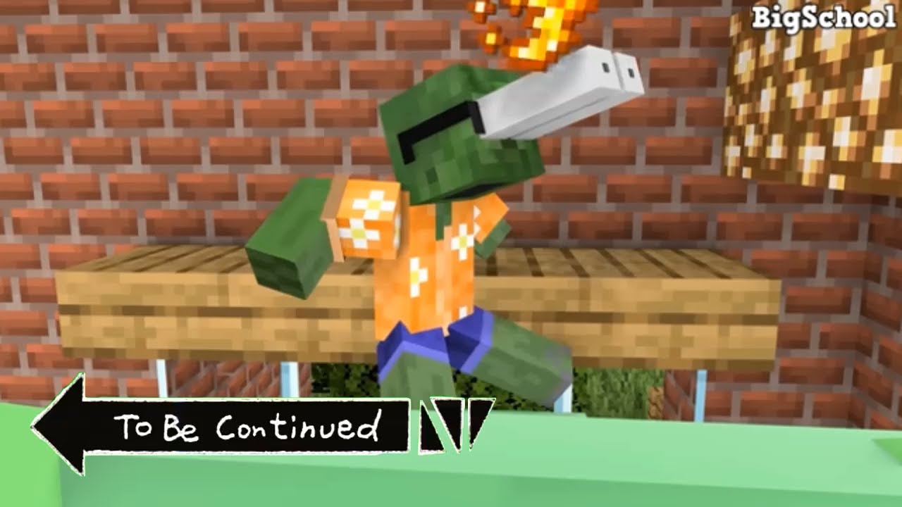 Monster School Big School To Be Continued - YouTube