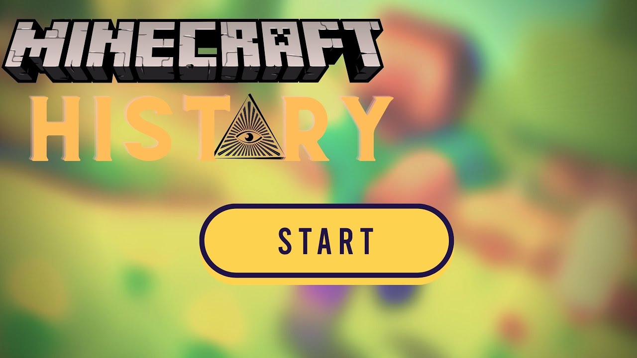 Minecraft History Start - YouTube