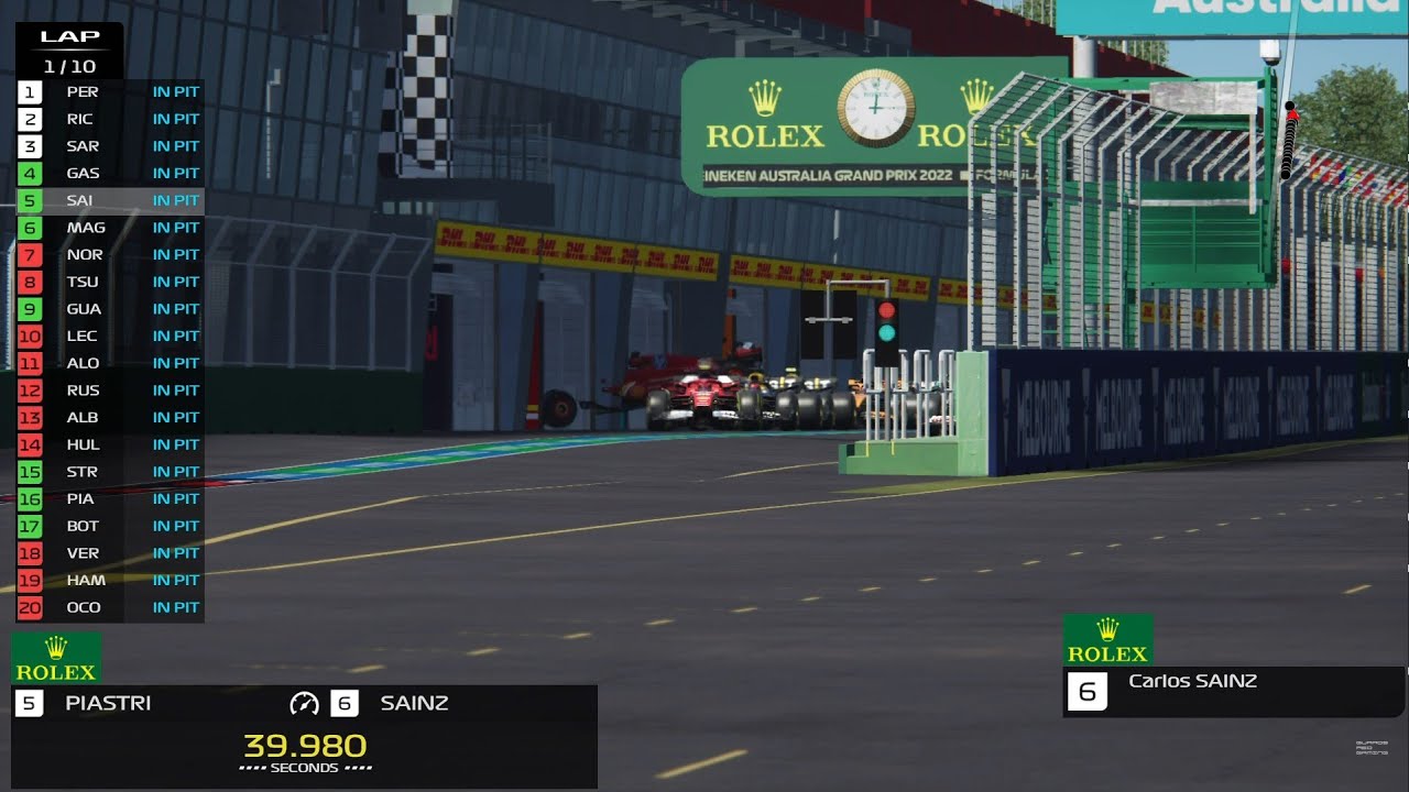LECLERC Leaves EARTH! 😱 - Melbourne Formula One 2024 Championship in AC ...