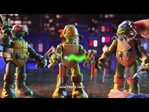 TMNT 11" Interactive Talking Turtles Commercial - YouTube