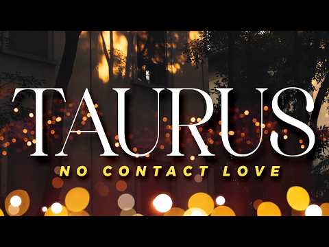 TAURUS NO CONTACT- Regretting Not Giving Their Best, Look For 'This' When They Reach Out