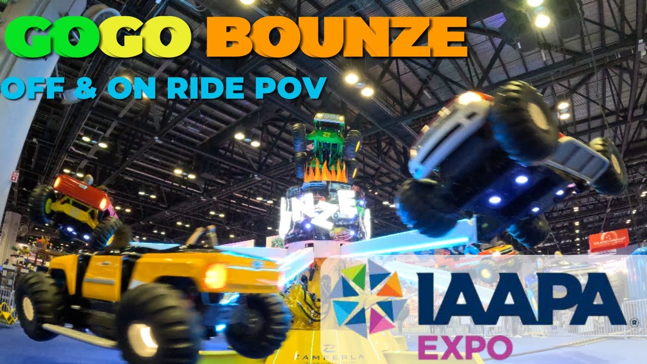 AMAZING Family Flat Ride! Zamperla GoGo Bounze at IAPPA 2023 - YouTube