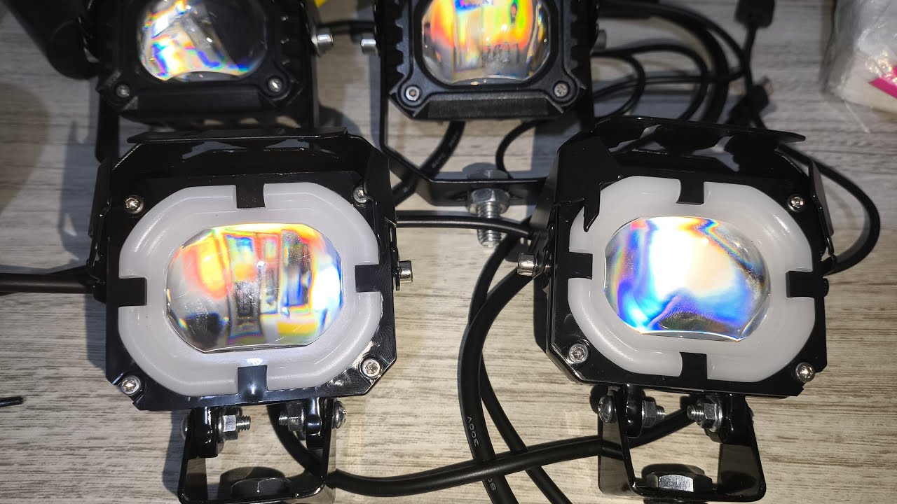 V7 Mini Driving Lights Yellow #v7 #viralvideo #video #v7led # ...