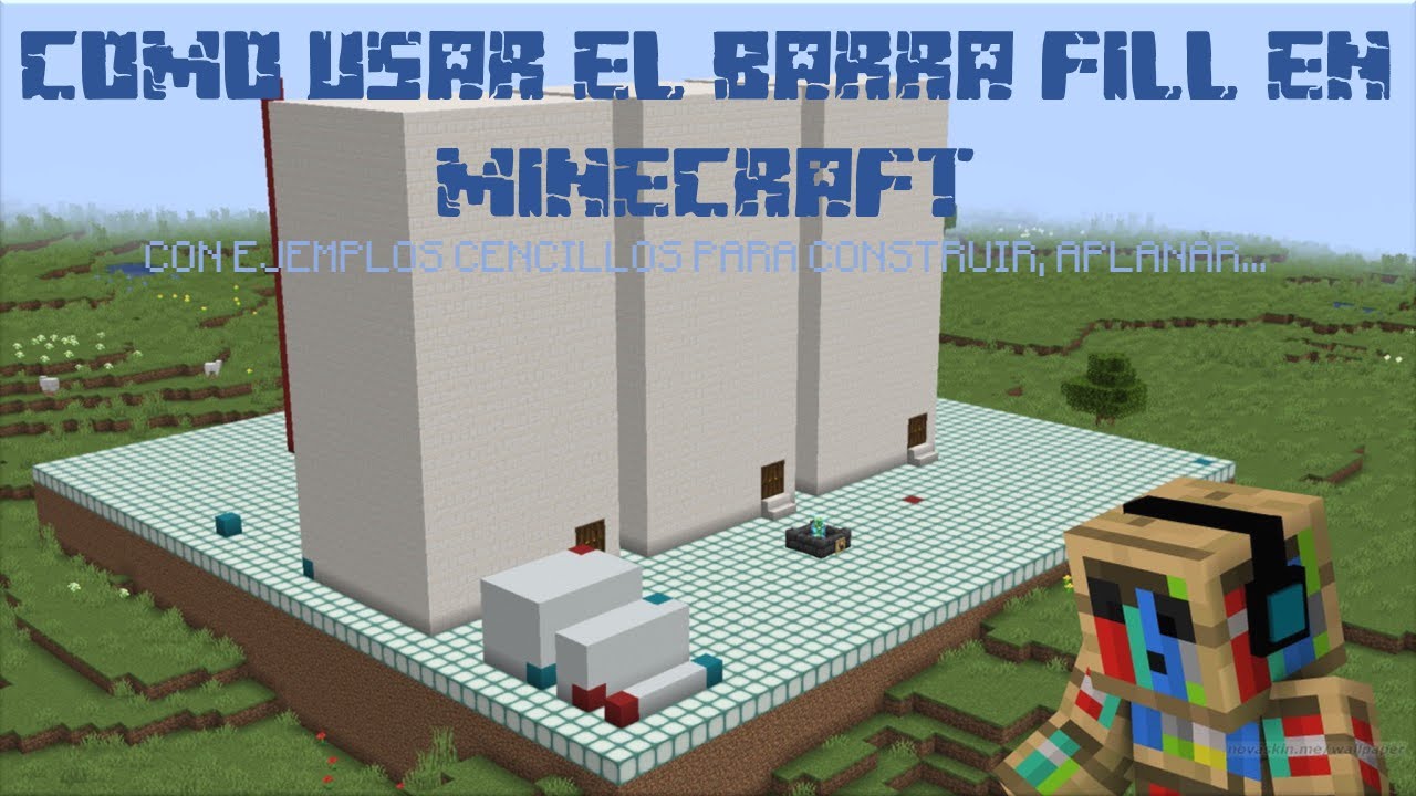 Como usar el comando /fill en Minecraft Java edition con ejemplos ...
