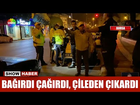 Bağırdı çağırdı, çileden çıkardı