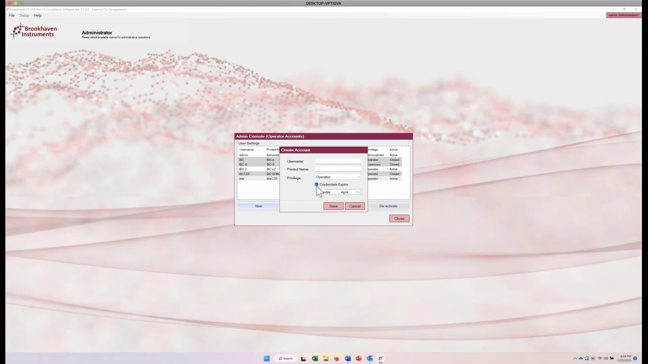 Introducing the Latest Version of our NanoBrook 21CFR Part 11 ...
