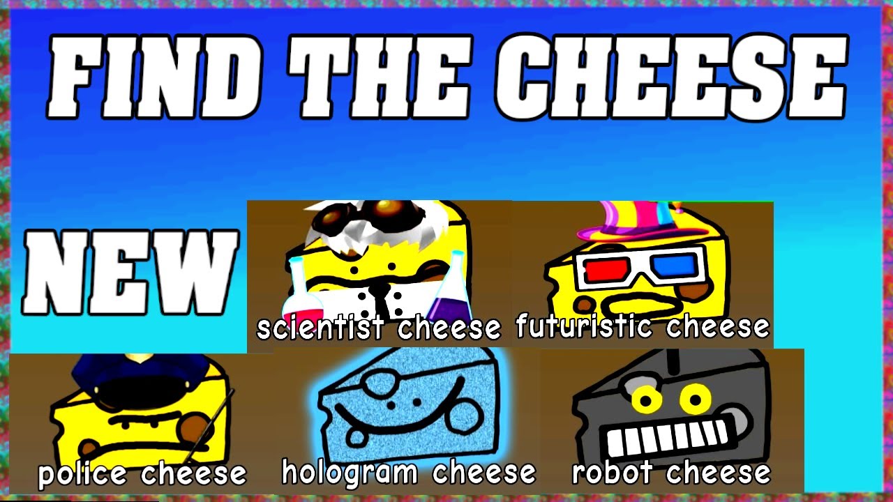 How To Find 5 NEW CHEESE in FIND THE CHEESES ROBLOX 🧀 [UPDATE ...