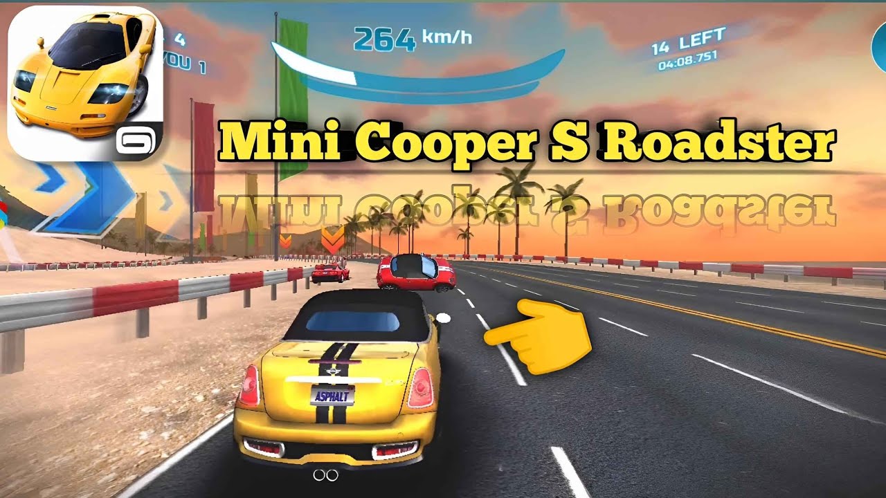 New Mini Cooper S Roadster unlocked 🔓(Yellow Colour) - Asphalt Nitro ...