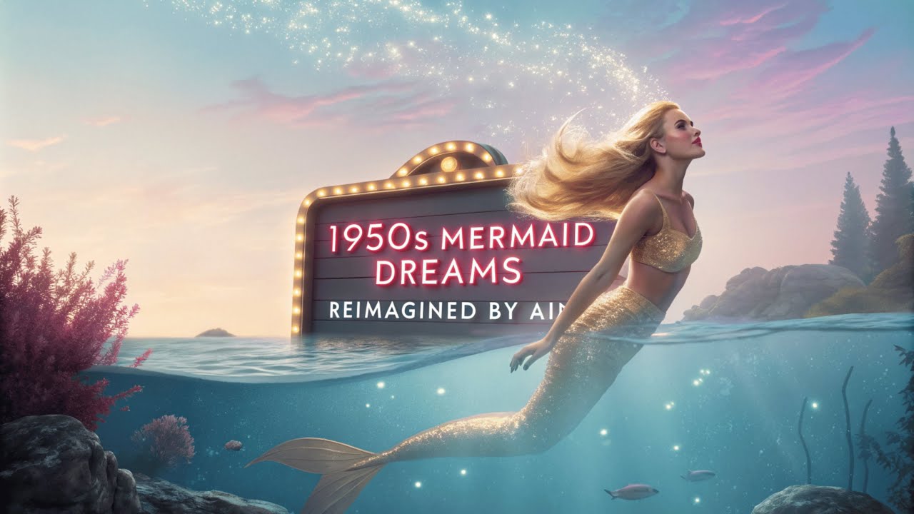 1950s Mermaid Dreams Reimagined by AI | Short Film Trailer (2024) - YouTube