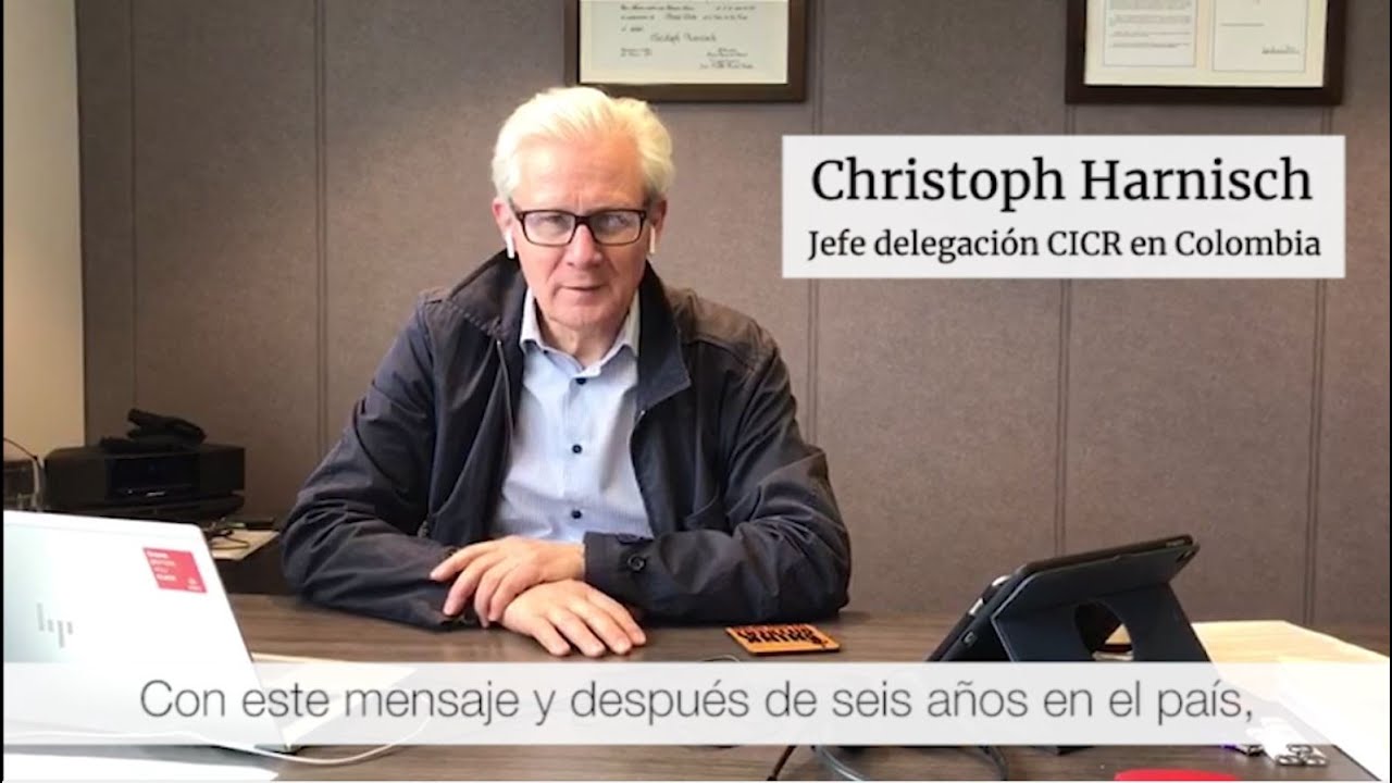 Mensaje de despedida Christoph Harnisch, exjefe de la delegación del ...