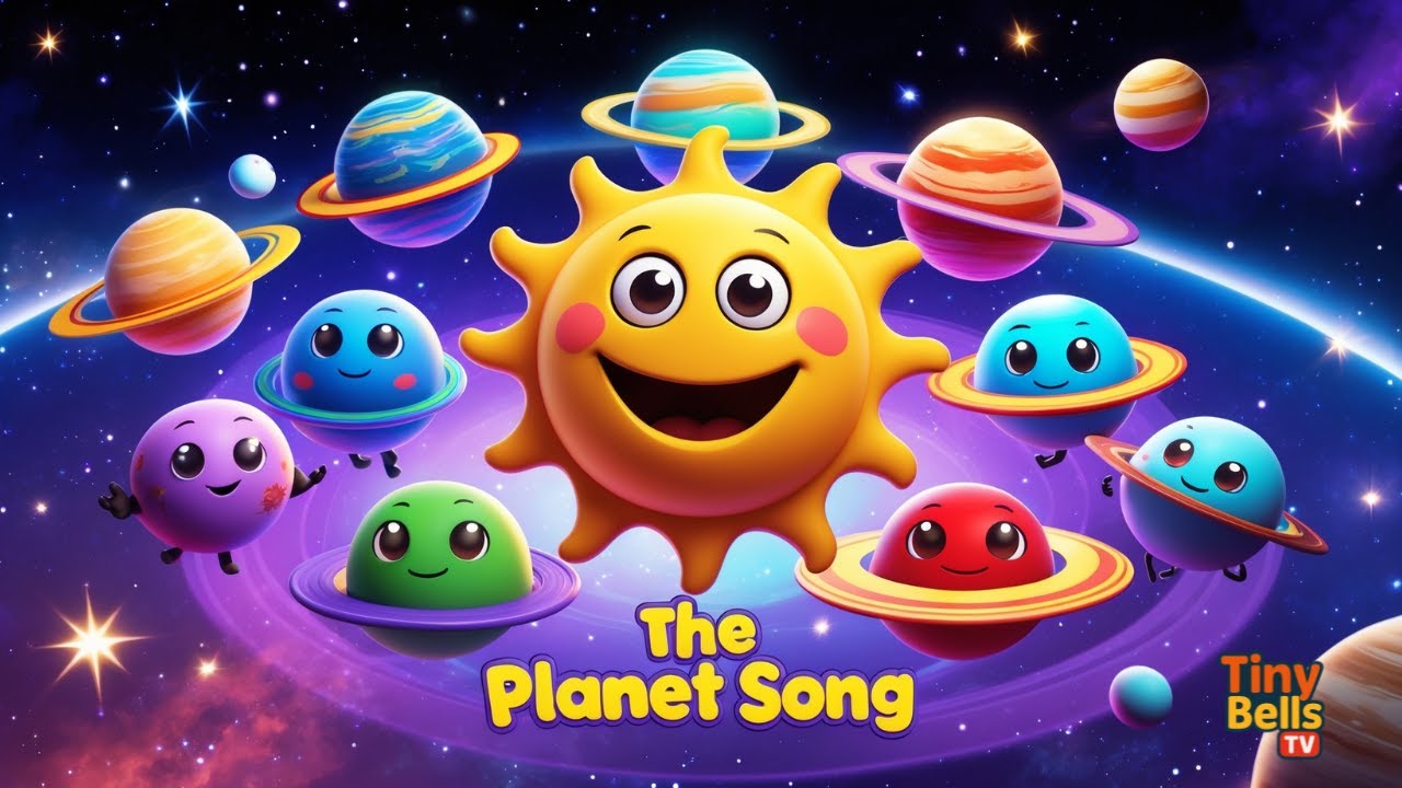 Planet Parade! 🚀 | Fun Solar System Rhyme for Kids | Learn Planets with ...
